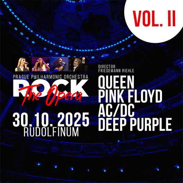 Prague Philharmonic Orchestra: ROCK THE OPERA vol. II - Předprodej ...